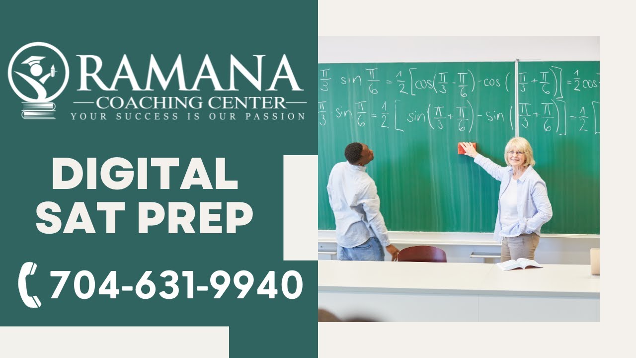 Digital SAT Prep | Ramana Learning Center - YouTube