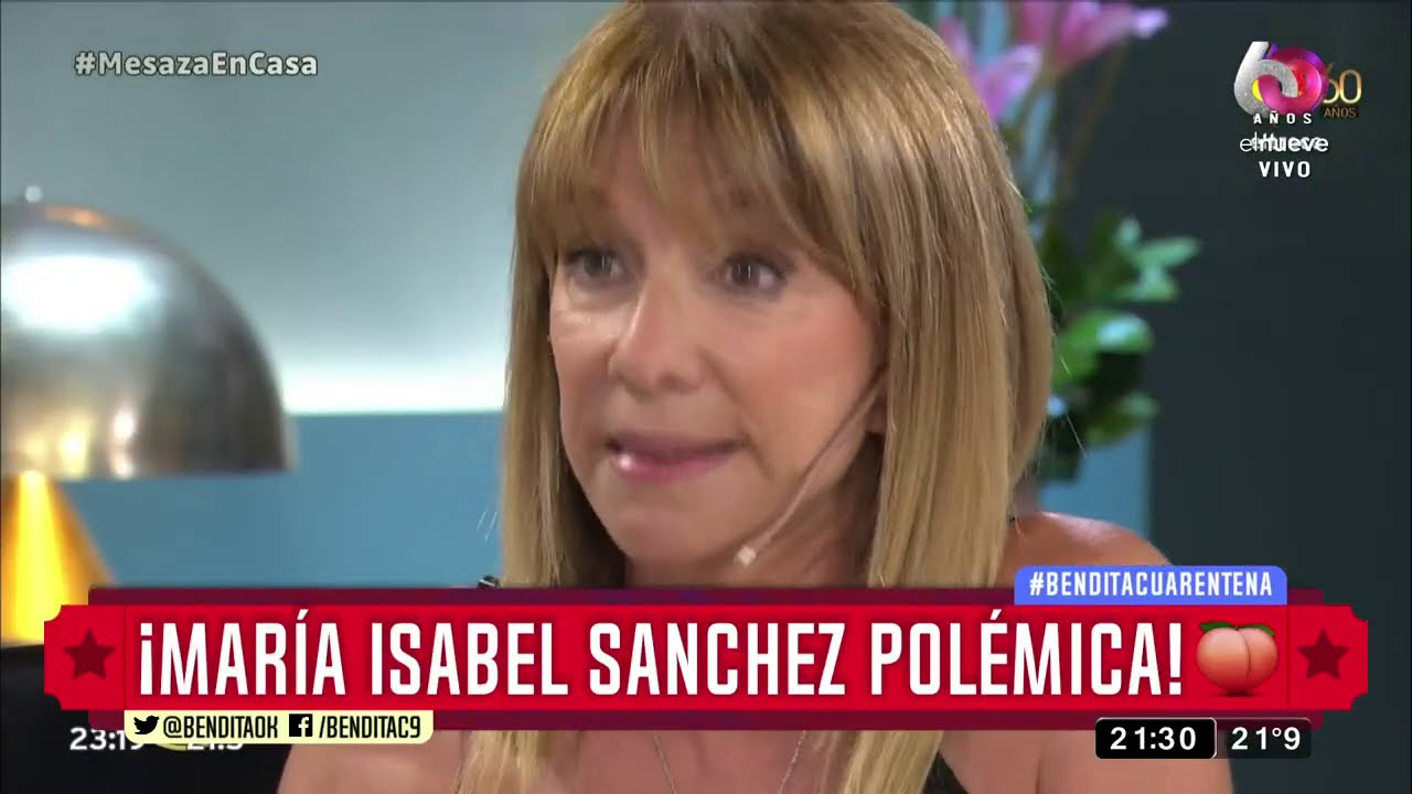 ¡María Isabel Sánchez polémica! - YouTube