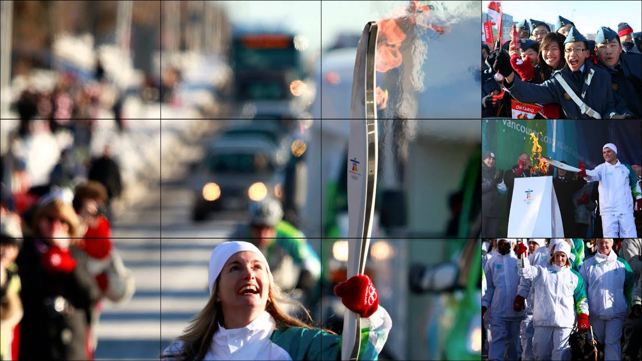 A Path of Northern Lights - The Vancouver 2010 Olympic Torch Relay ...