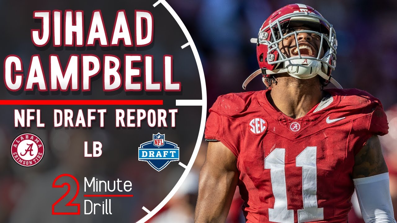 You Can Gamble On Campbell 🎰 | Jihaad Campbell NFL Draft Report ...