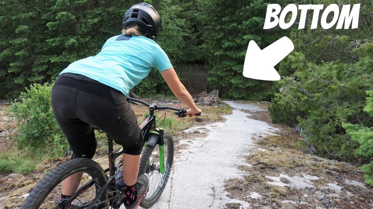 The Hardest Trail She's Ever Ridden! | Mountain Biking Squamish B.C ...