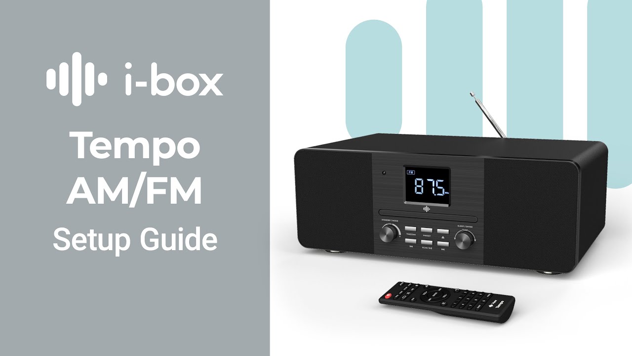 i-box Tempo AM/FM | Setup Guide - YouTube