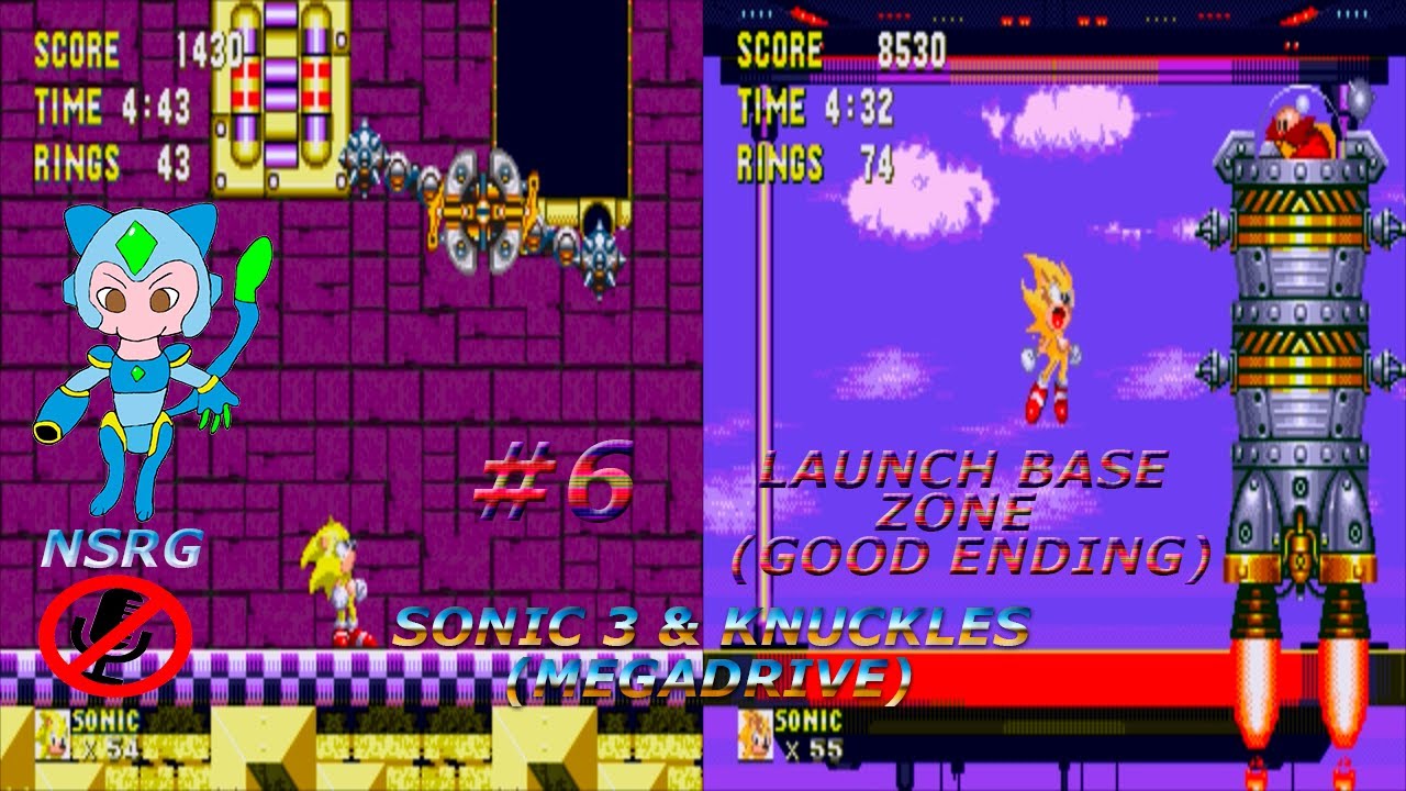 6-Sonic 3 & Knuckles (Launch Base Zone)(Ruta Final Bueno/Good Ending ...