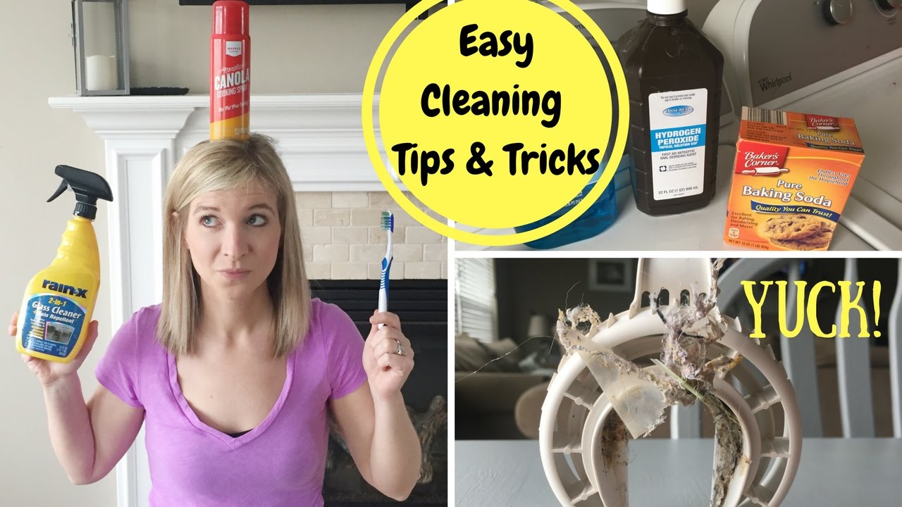 Cleaning Tips & Tricks To Make Your Life Easier - YouTube