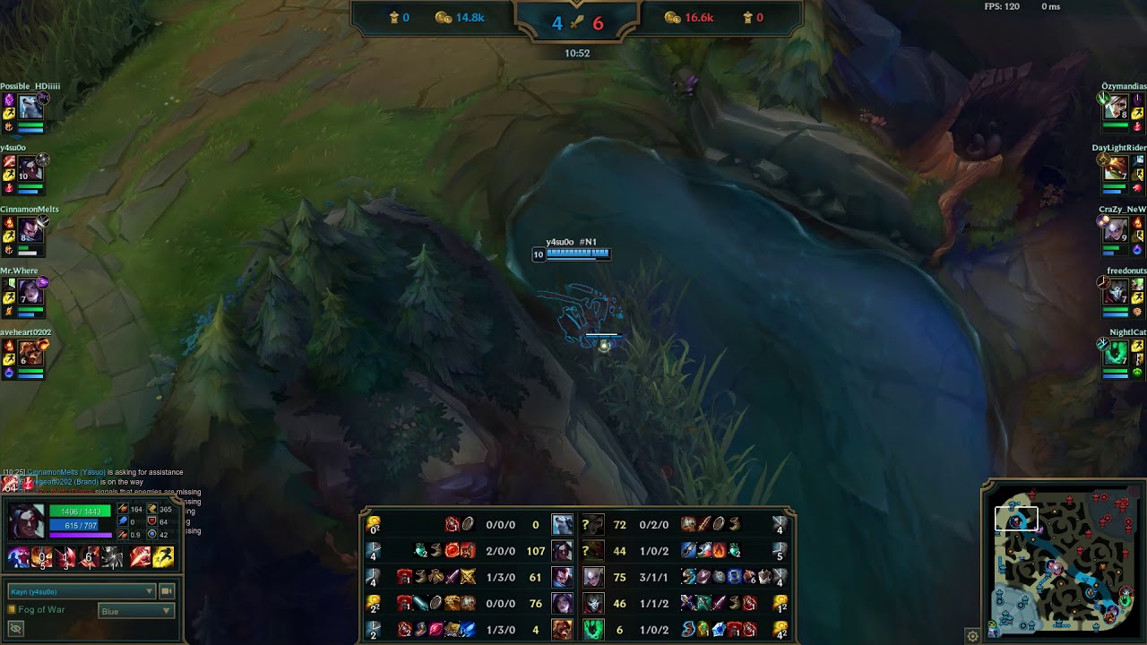 kayn jg how to win when your top dc for 10 min - YouTube