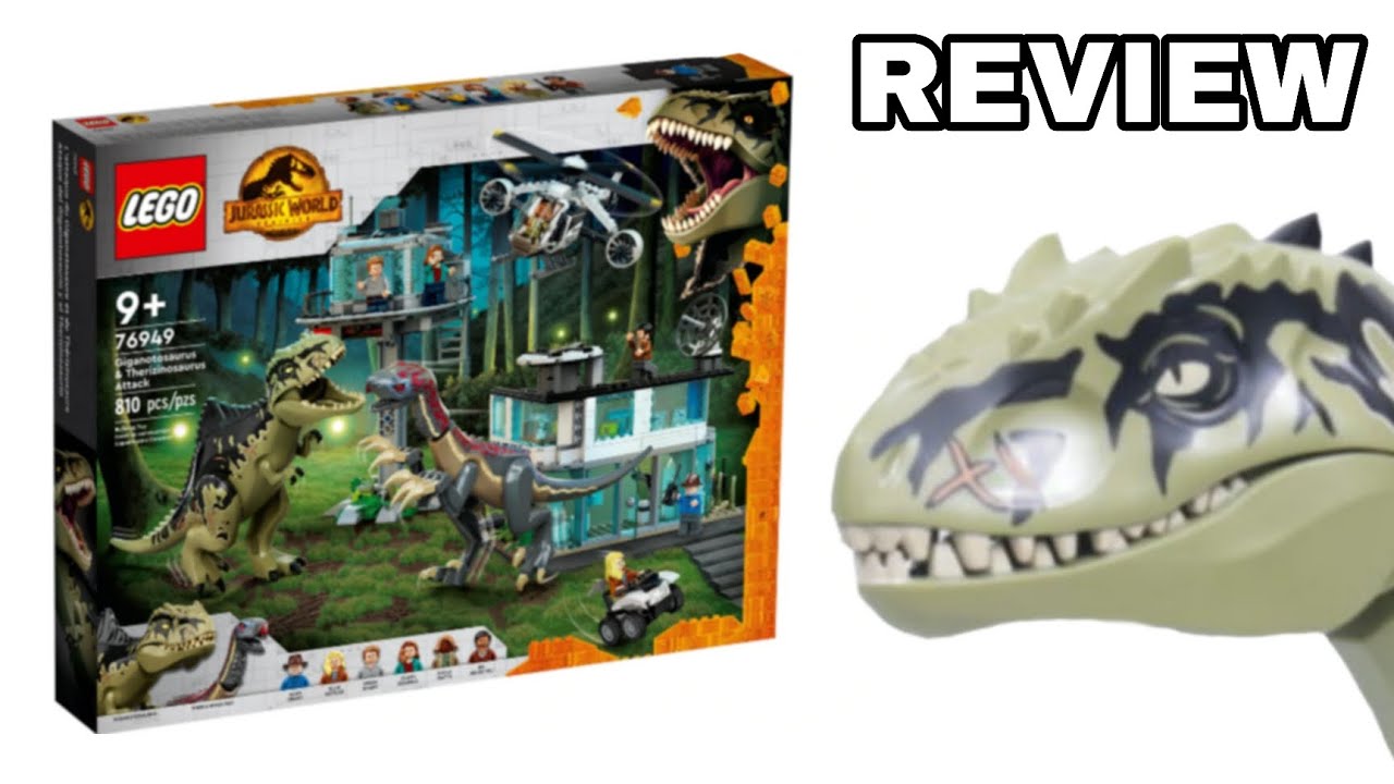 [REVIEW] LEGO Jurassic World 76949 Giganotosaurus and Therizinosaurus ...