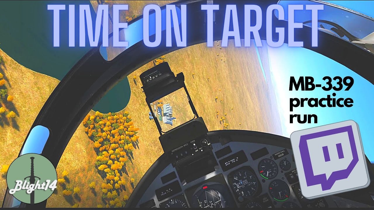 DCS Time on Target (ToT) Practice Run MB-339 - YouTube