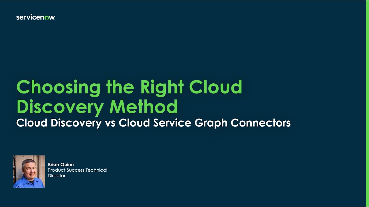 Choosing the Right Cloud Discovery Method - YouTube