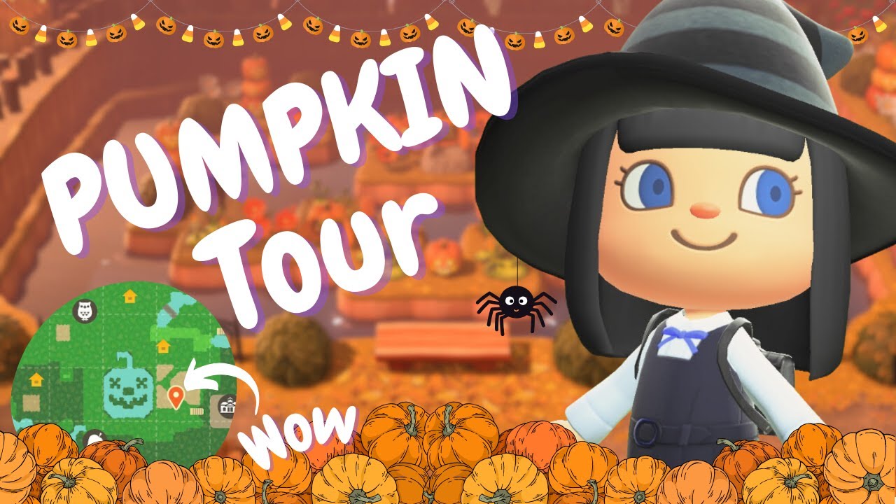 HALLOWEEN AUTUMN FARM CORE ISLAND TOUR | FARM ISLAND | ACNH ISLAND TOUR ...