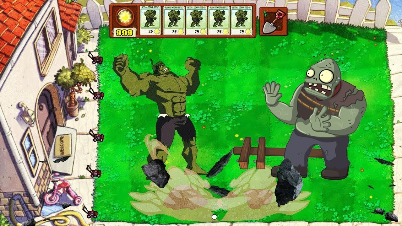 Hulk vs Plants vs. Zombies 3 - YouTube