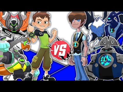 Ben 23 aliens vs Ben 10 reboot omni kix aliens !!! Explain in hindi ...