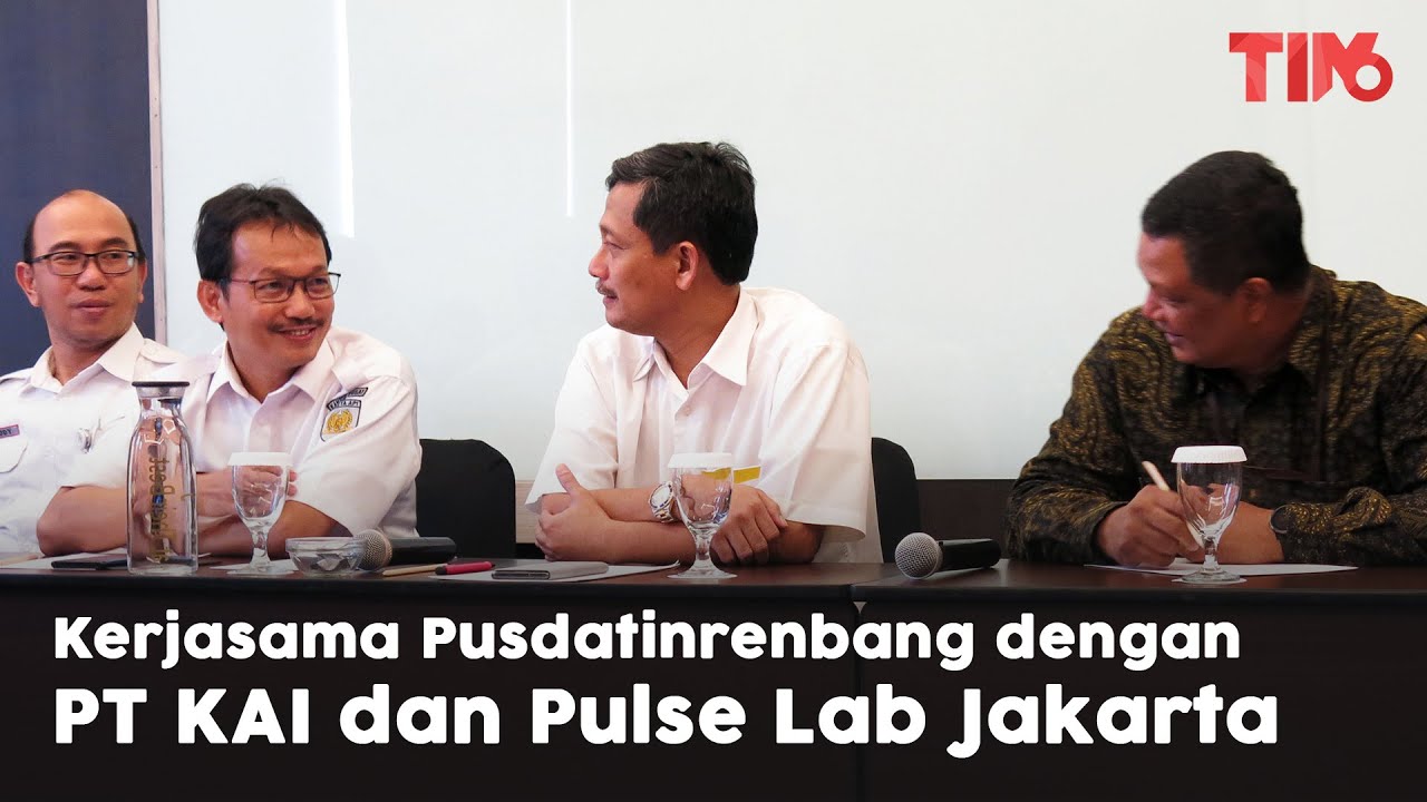 Pembahasan Kerjasama Pusdatinrenbang dengan PT KAI dan Pulse Lab ...