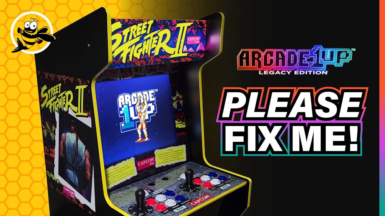 Capcom Legacy Edition - Arcade 1up PLEASE FIX ME!! - YouTube
