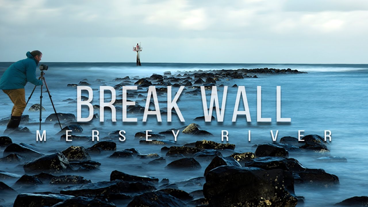 Mersey River Break Wall - Landscape Photography Adventure - YouTube