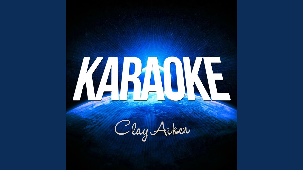 Solitaire (Karaoke Version) (Originally Performed By Clay Aiken) - YouTube