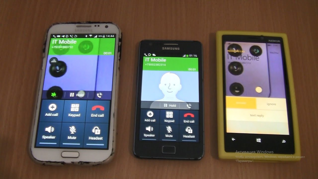 Over the Horizon Incoming call&Outgoing call at the Same Time Samsung ...