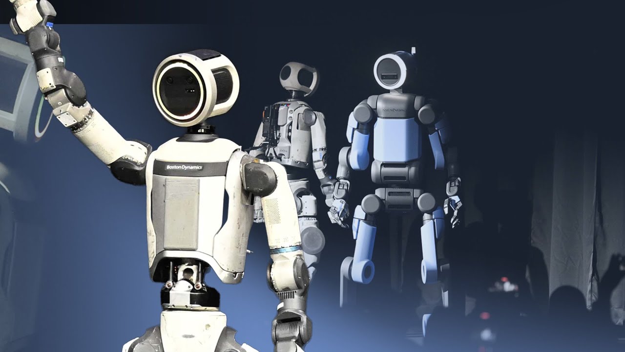 AI robots take center stage at CES - YouTube