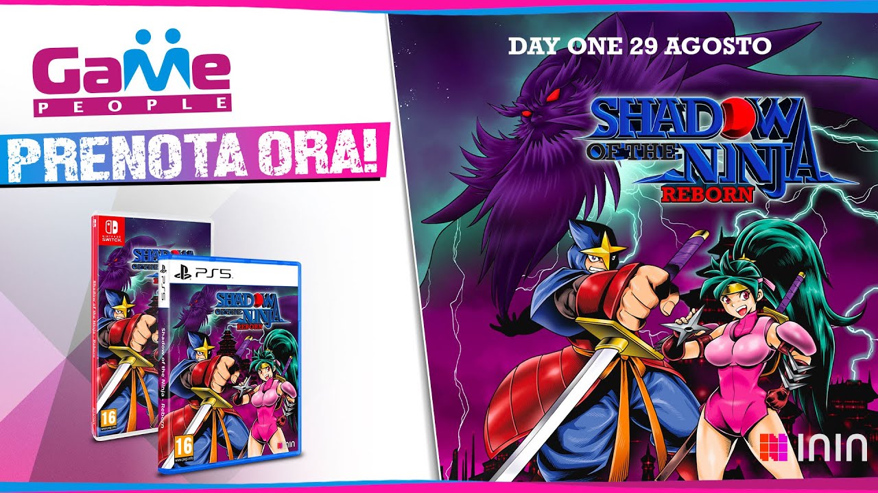 Shadow of the Ninja Reborn - ININ GAMES - TRAILER - YouTube