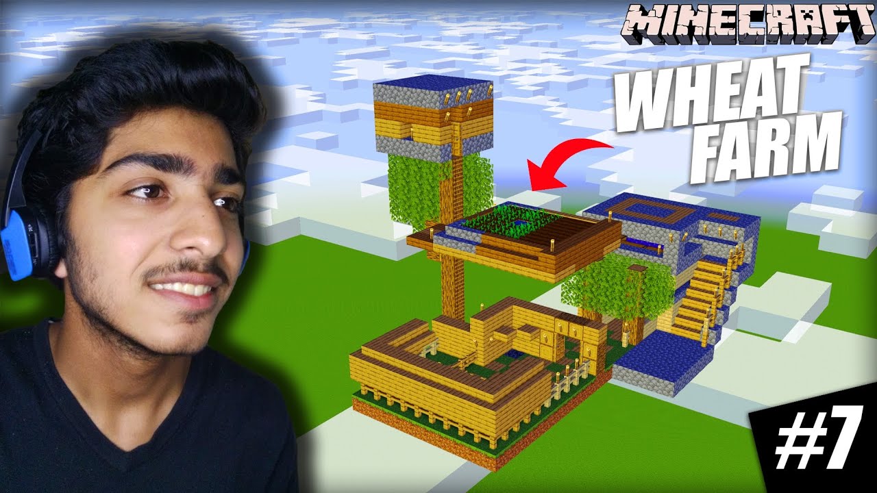 MAKE WHEAT FARM #7 | ONEBLOCK | MINECRAFT - YouTube