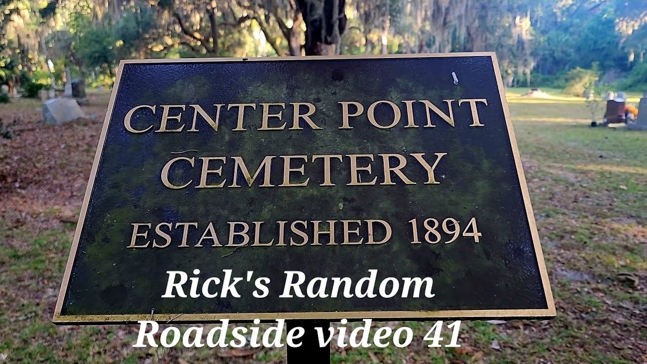 Center Point Cemetery, Boardman, FL. *Rick's Random Roadside video 41 ...