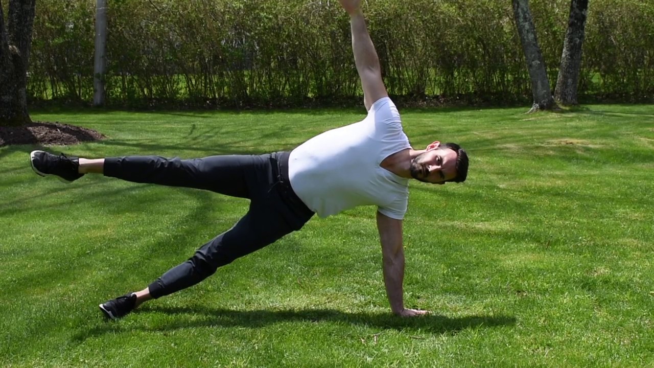 Starfish Side Plank From Hand: Instructional Video - YouTube