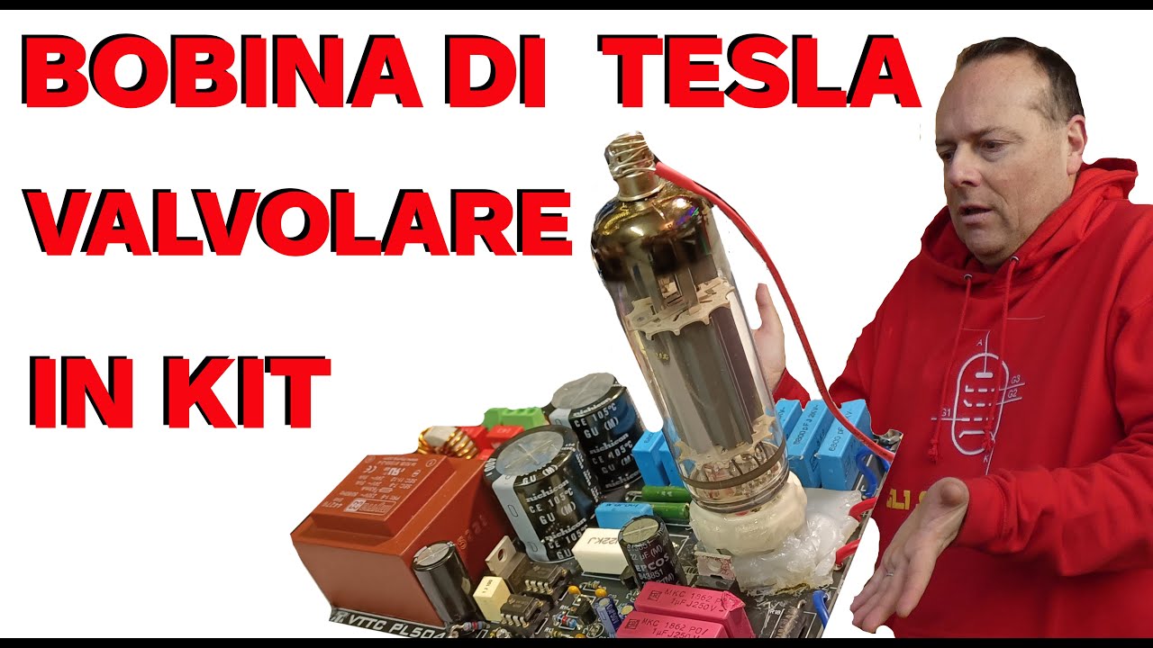 PCB PER BOBINA DI TESLA VTCC CON VALVOLA PL504 IN KIT @JLCPCB - YouTube