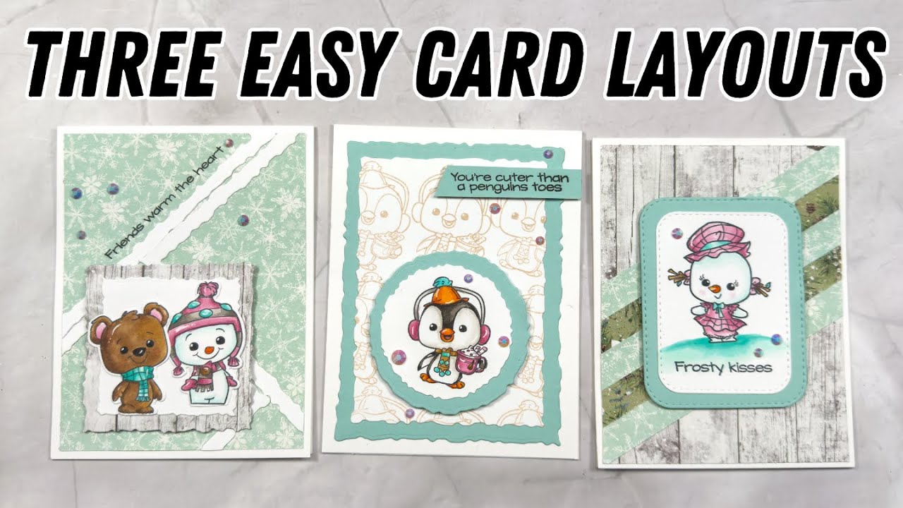 Three Foolproof Card Layouts You Need to Know Now - YouTube