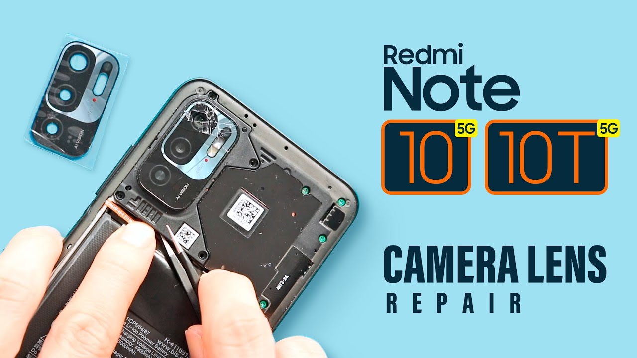 Xiaomi Redmi Note 10 5G Camera lens glass replacement | Redmi Note 10T ...