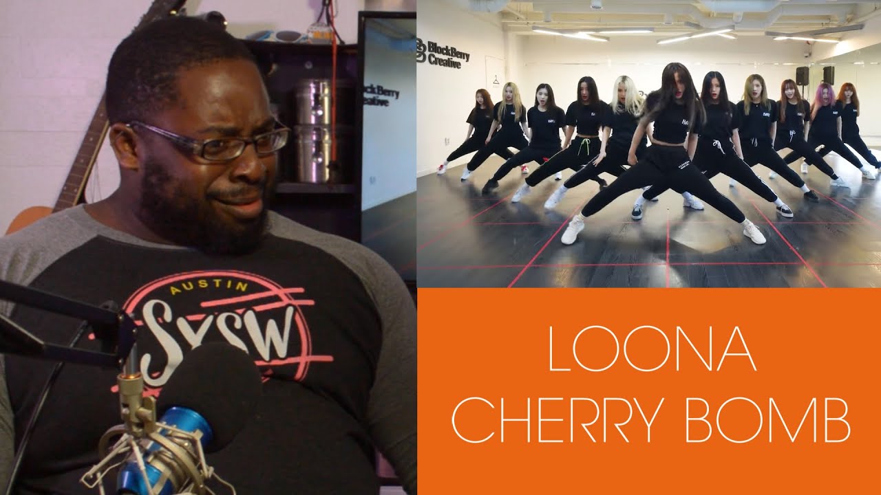 Loona Cherry Bomb Cover Reaction - YouTube