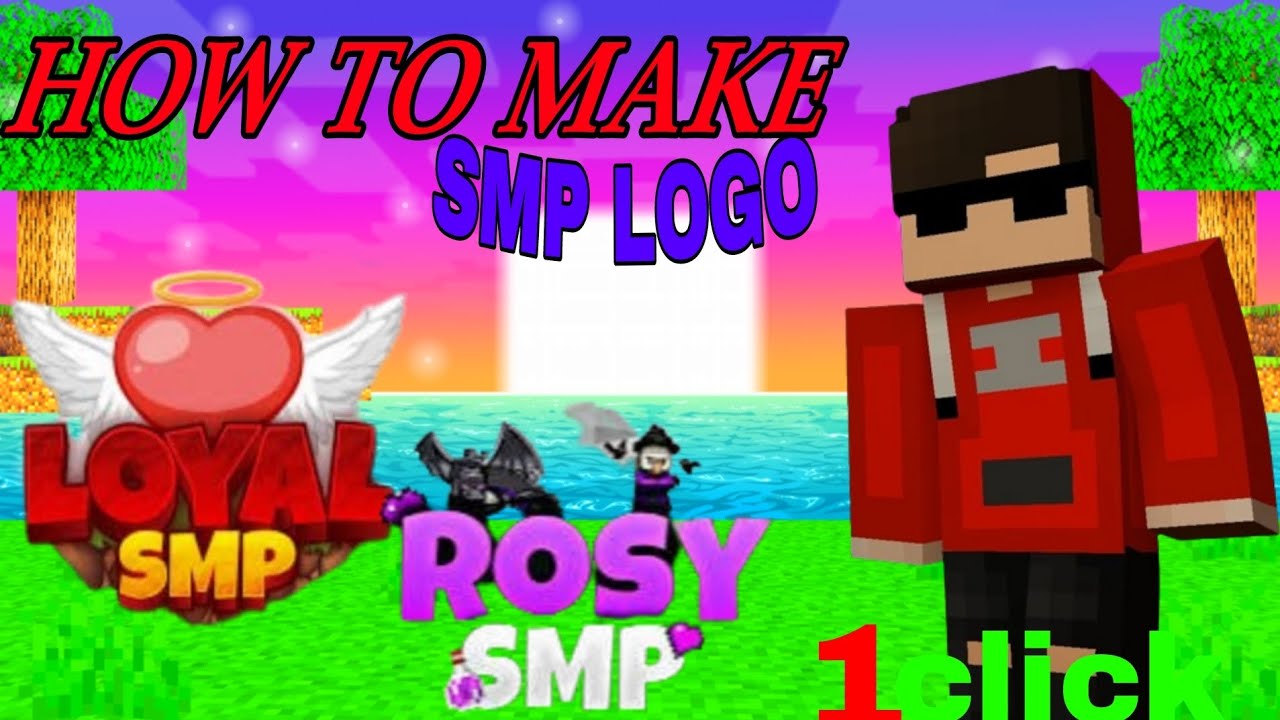 HOW TO MAKE SMP LOGO IN 1 CLICK #howtomakesmplogo - YouTube
