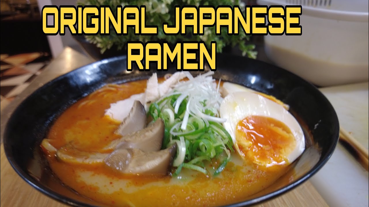 RESEP RACIKAN RAMEN AYAM KHAS JEPANG ORIGINAL HALAL FOOD - YouTube