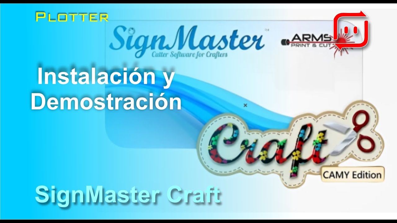 [ Plotter - SignMaster] instalación y demo - YouTube