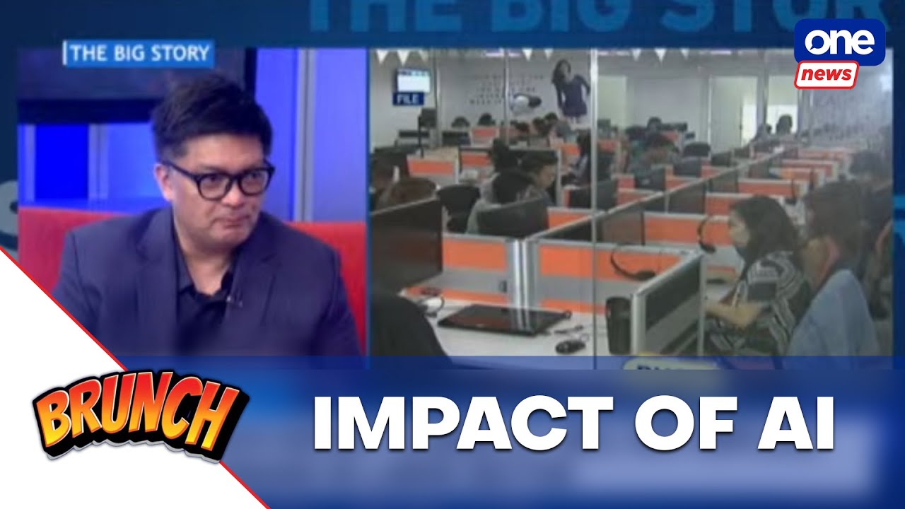 Brunch | AI will not replace humans in labor sector - tech expert - YouTube