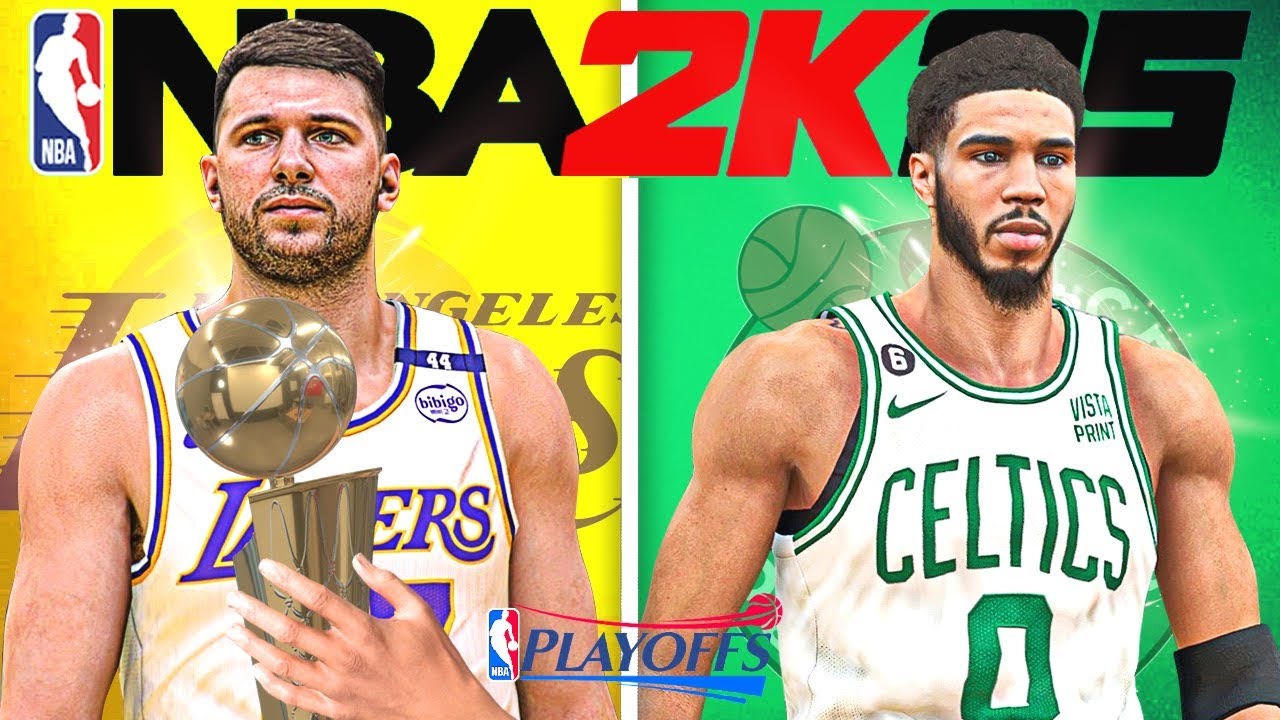 NBA 2K PREDICTS THE ENTIRE 2025 NBA PLAYOFF BRACKET (PC MOD) - YouTube
