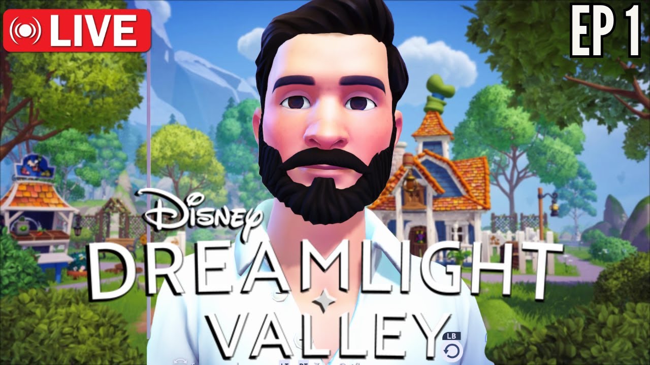 Disney Dreamlight Valley Ep 1: Beginning our Adventure - YouTube