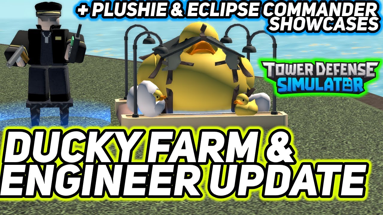 Ducky Farm & Engineer Update - Plushie & Eclipse Commander Showcase ...