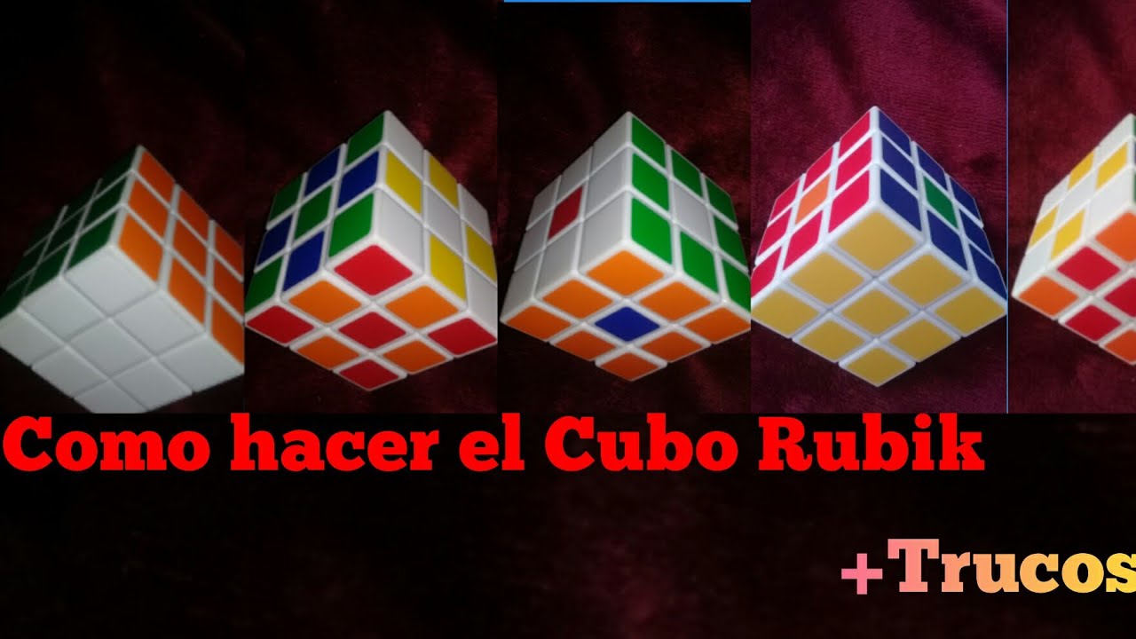 Como completar el Cubo Rubik & Más Trucos Extra - YouTube