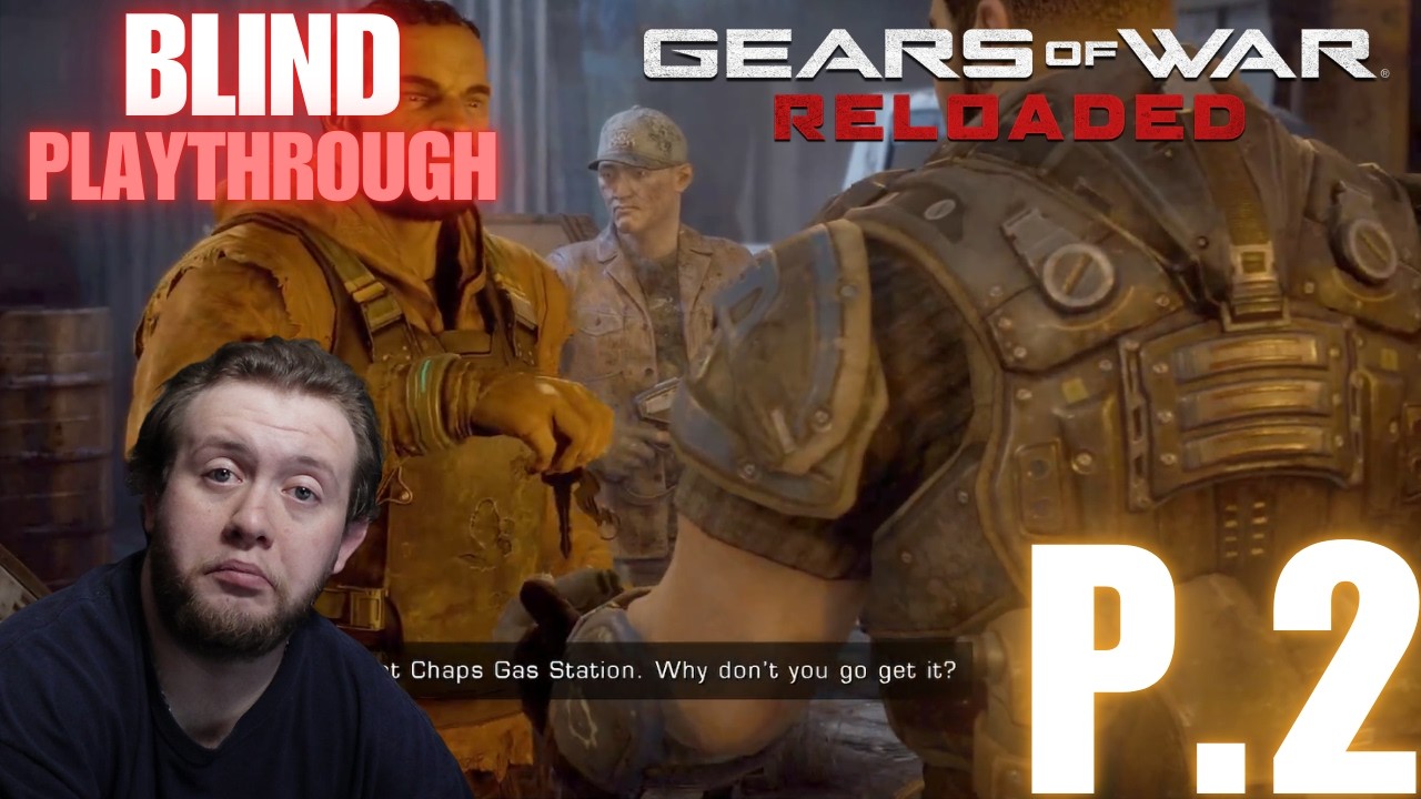 Meeting The "Stranded" (Blind Playthrough Gears of War: Reloaded P.2 ...