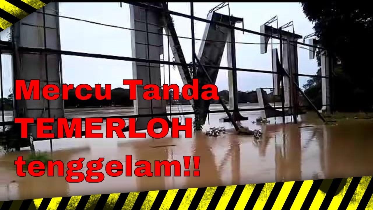 Banjir di Pahang, Lokasi Kg Padang Tenggala di tepi Sungai Pahang ...