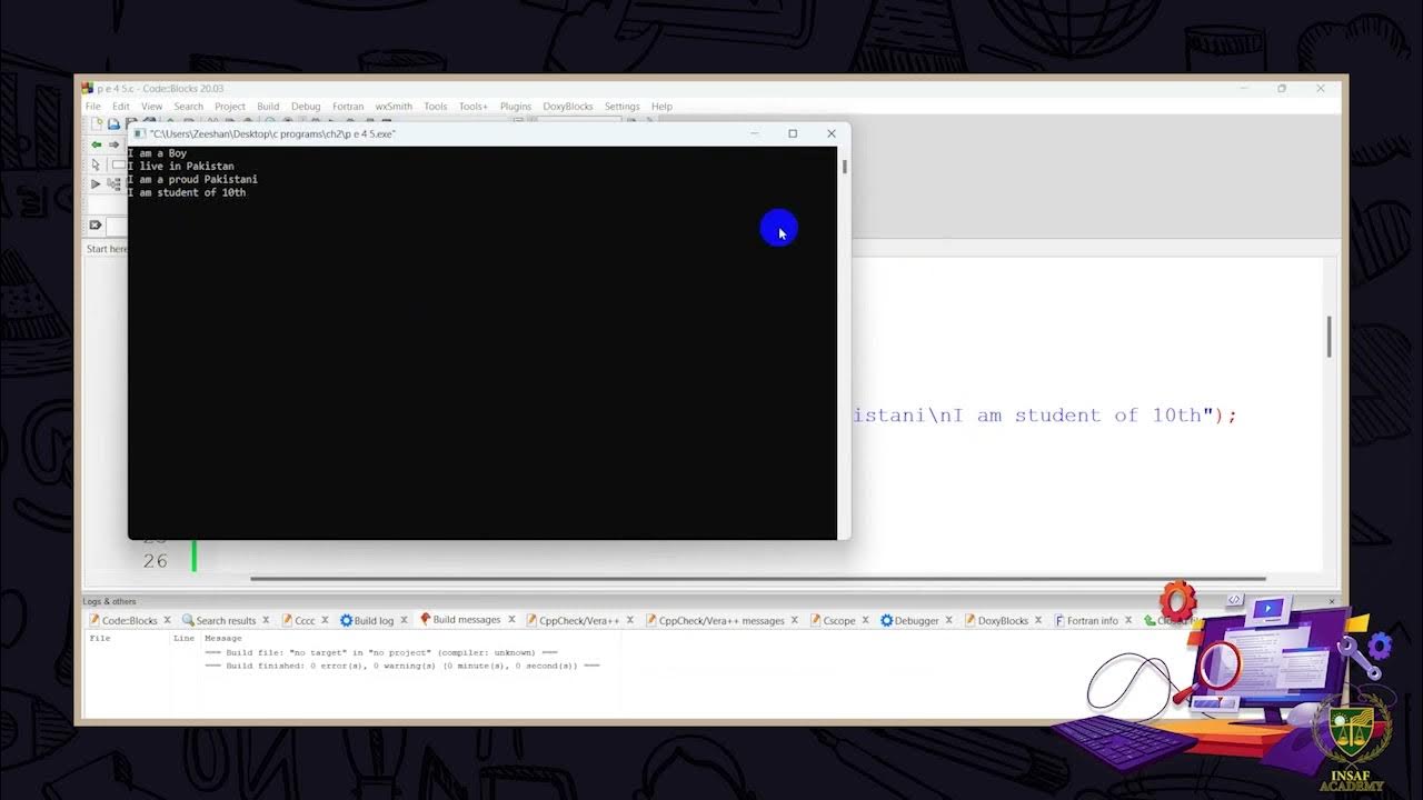 Programming Exercise | 10TH COMPUTER SCIENCE | CHP 02 | LECTURE NO 2.27 - YouTube