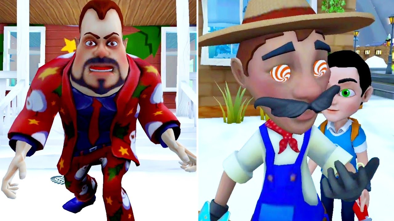 Dark Riddle Gameplay Christmas And New Year Season In Town - YouTube