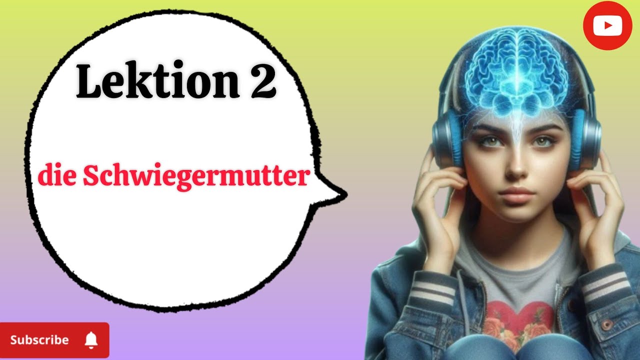 Learning German with vocabulary lektion 2 - YouTube