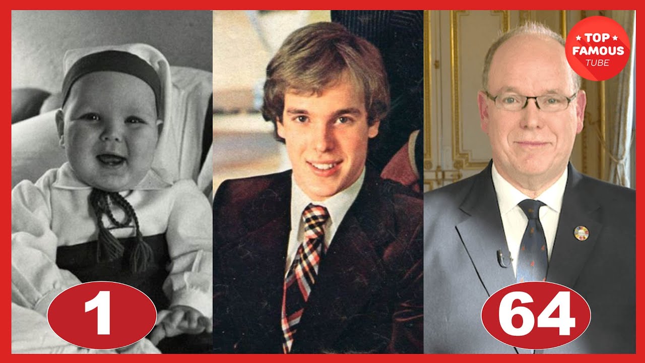 Prince Albert II of Monaco ⭐ Transformation From 1 To 64 Years Old ...