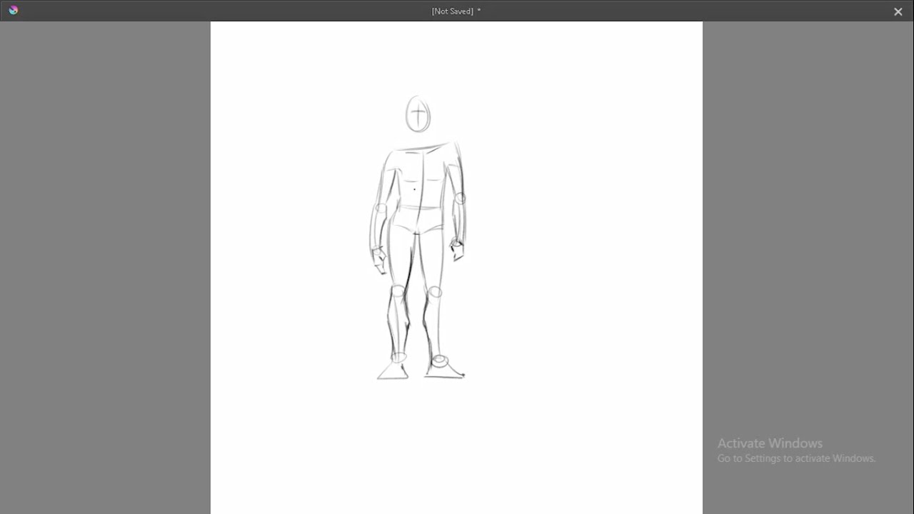 DAILY DRAW WITH ME : ANIME BASIC POSINGS / ANATOMY ... NEVER STOP ...