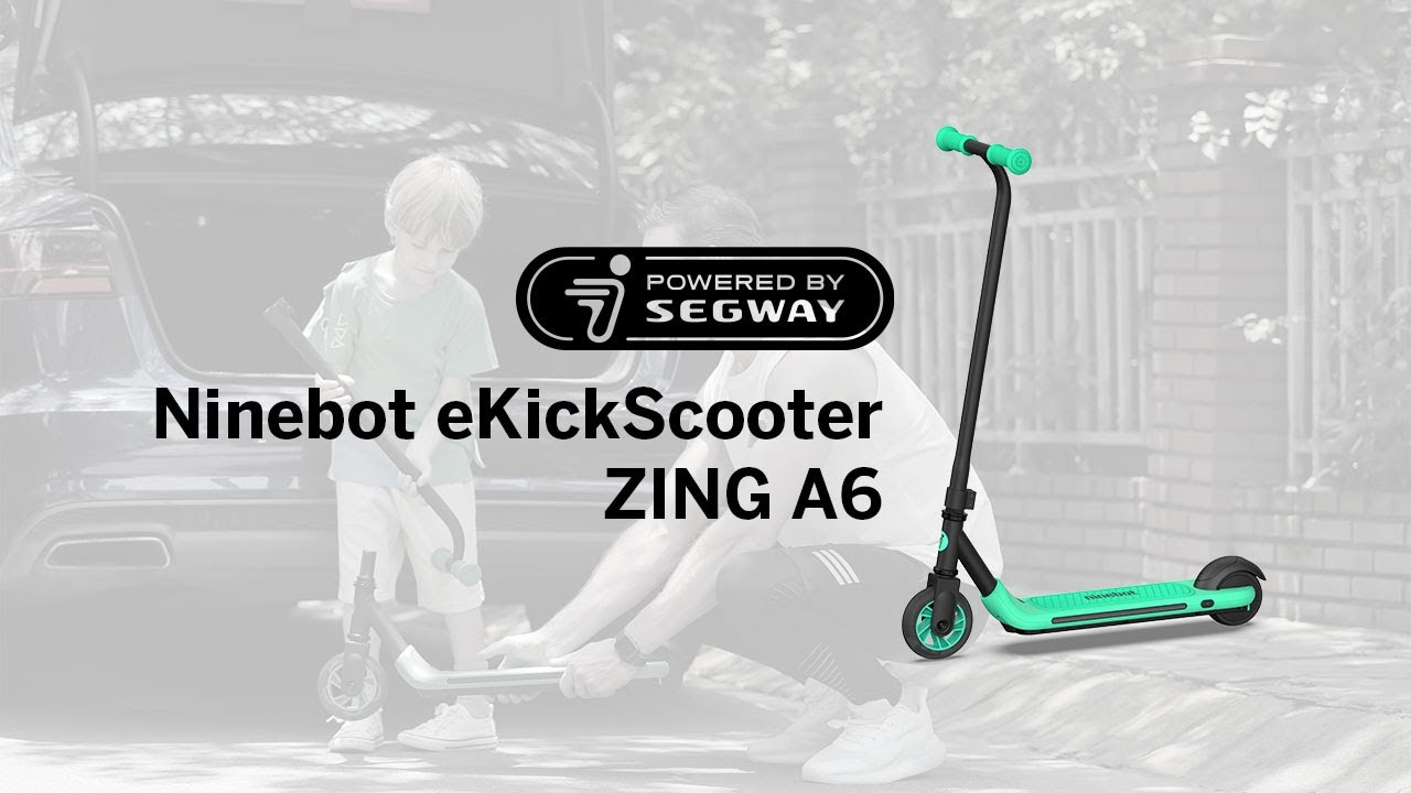Segway Ninebot Zing A6 Unboxing Video & Tutorial - YouTube