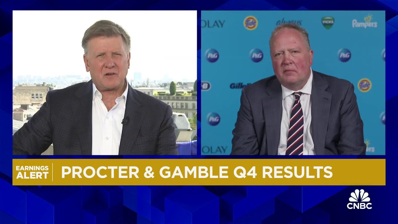 P&G CEO Jon Moeller on Q4 results: Heading into next year in very good ...