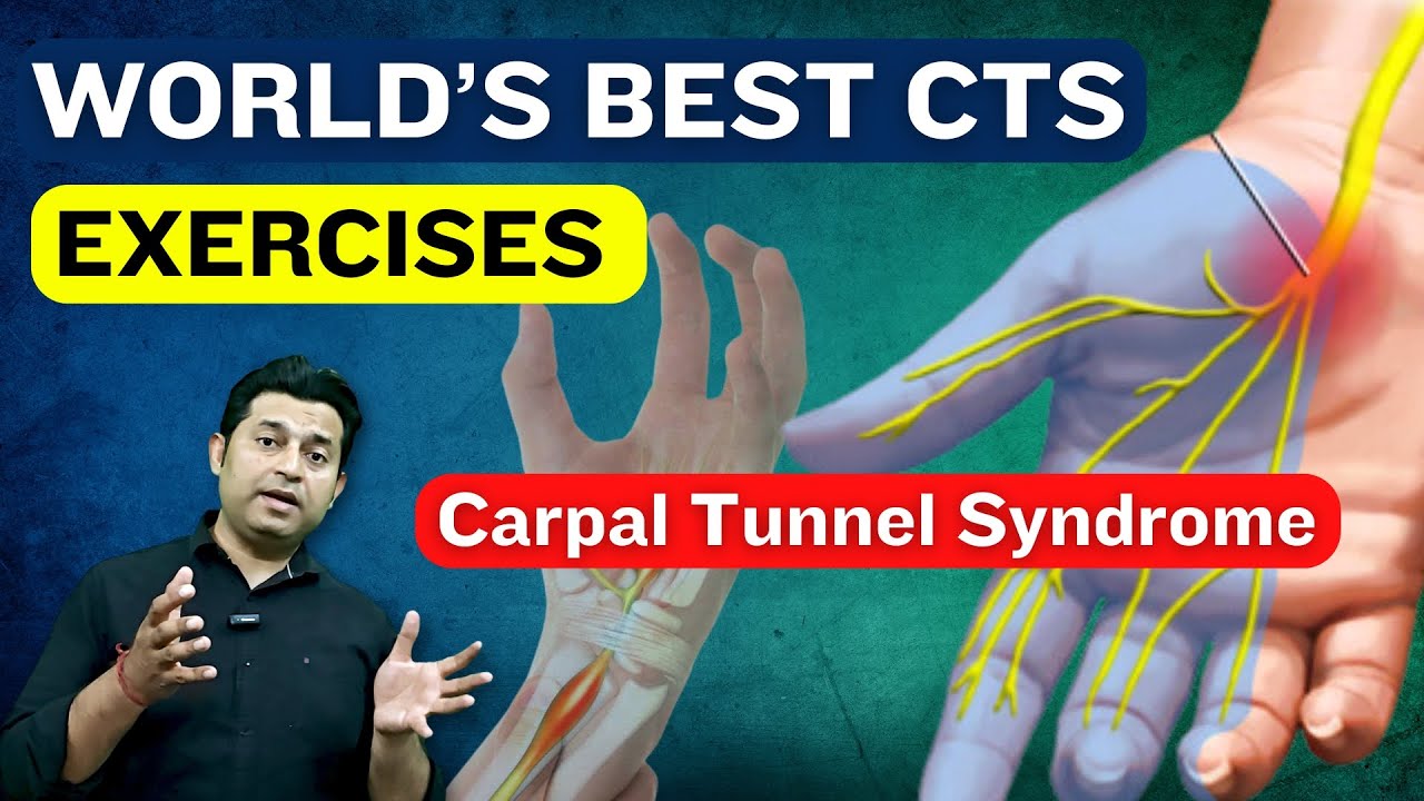 World's Best Carpal Tunnel Syndrome Exercises: Pain relief without any ...