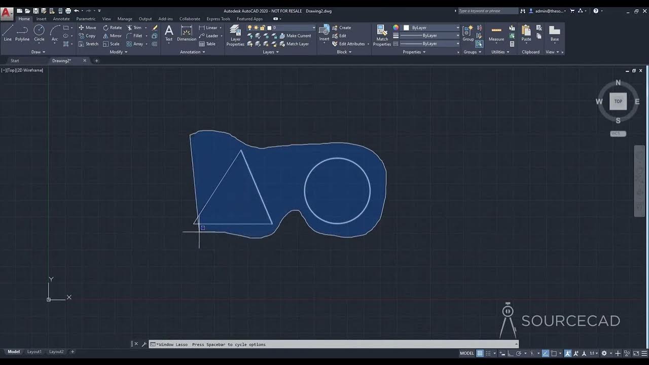 AutoCAD Basic Tutorial for Beginners - Part 1 - YouTube