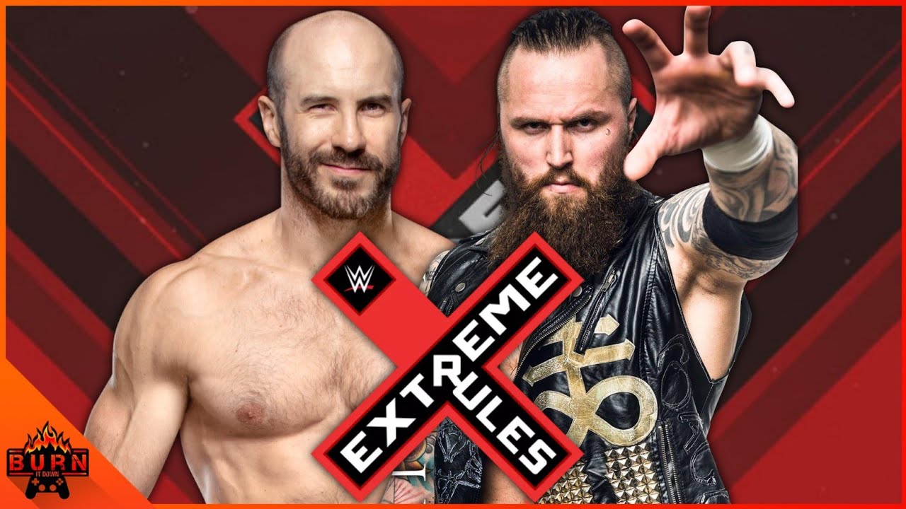WWE 2K19 EXTREME RULES - ALEISTER BLACK VS CESARO - YouTube