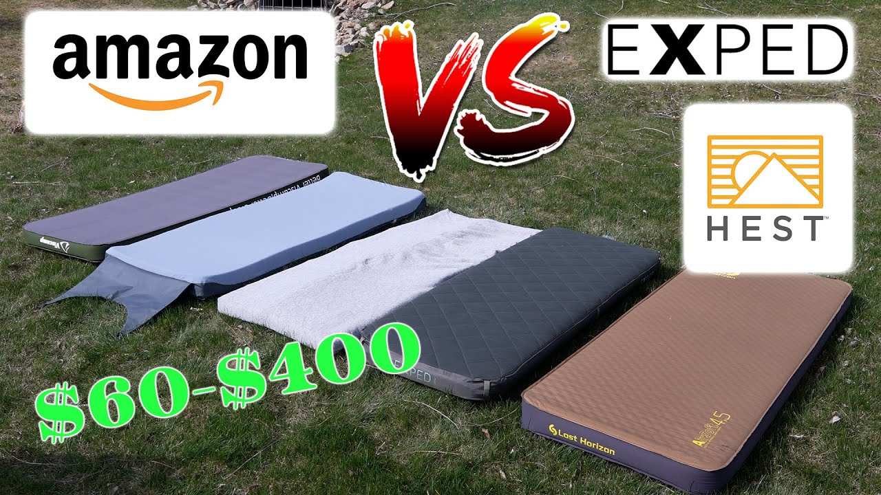 CHEAPEST vs Most EXPENSIVE Sleeping Pads | Sleeping Pad Showdown! - YouTube